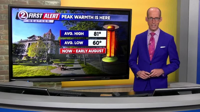 WBAY FIRST ALERT WEATHER FORECAST 6.1.24 WBAY FIRST ALERT WEATHER FORECAST 6.1.24